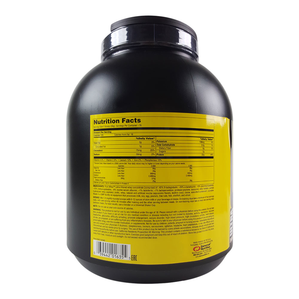 UNIVERSAL Ultra Whey Pro 5 lbs UNIVERSALNUTRITION-BPMUSCLECO.LTD.